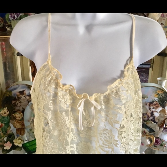LA INTIMATES | Intimates & Sleepwear | Vintage La Intimates Pale Yellow ...